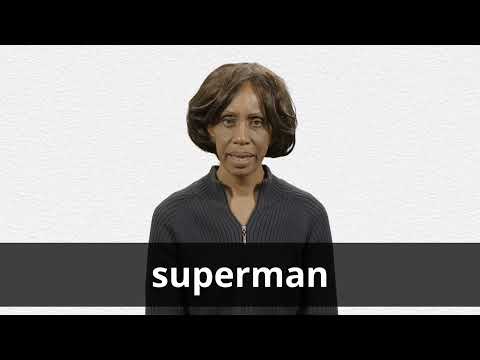 SUPERMAN definition and meaning | Collins English Dictionary