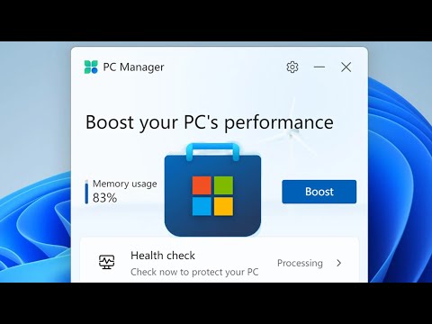 Microsoft PC Manager is Finally available from the Store & is out of Public Beta