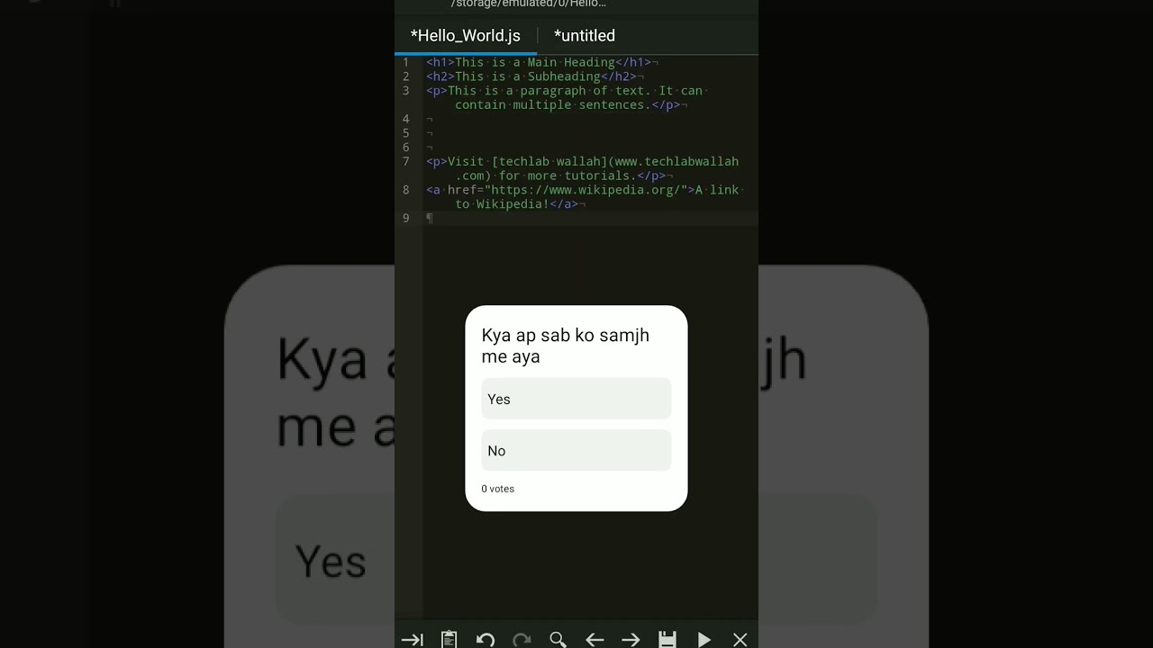 HTML Top 5 Example || TW