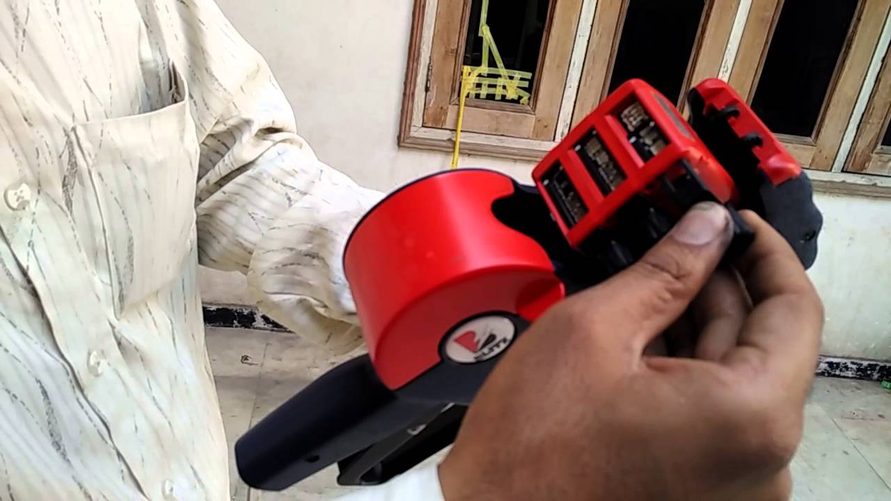 How to load documentation label and operate the gun