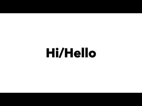Learn Spoken Bengali - Greetings