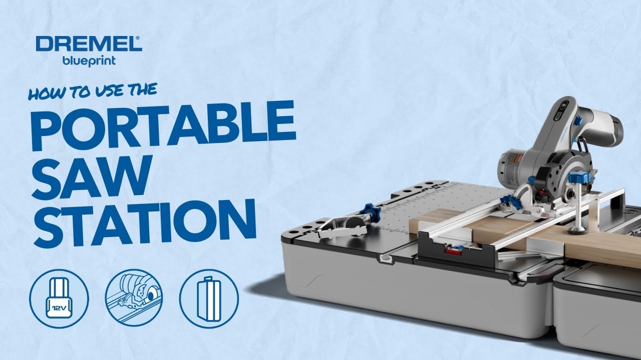 DREMEL® Blueprint Portable Saw Station Cordless Tools | Dremel