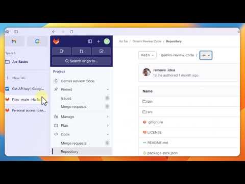 gemini review code #gemini #ai #gitlab
