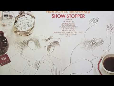 Herschel Bernardi "Applause" (1970) From Broadway Musical "Applause" off "Showstopper" Lp
