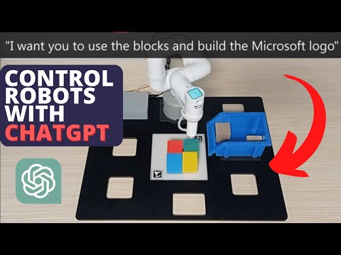 Mind Blown! Microsoft uses ChatGPT to Control Robots and Drones.