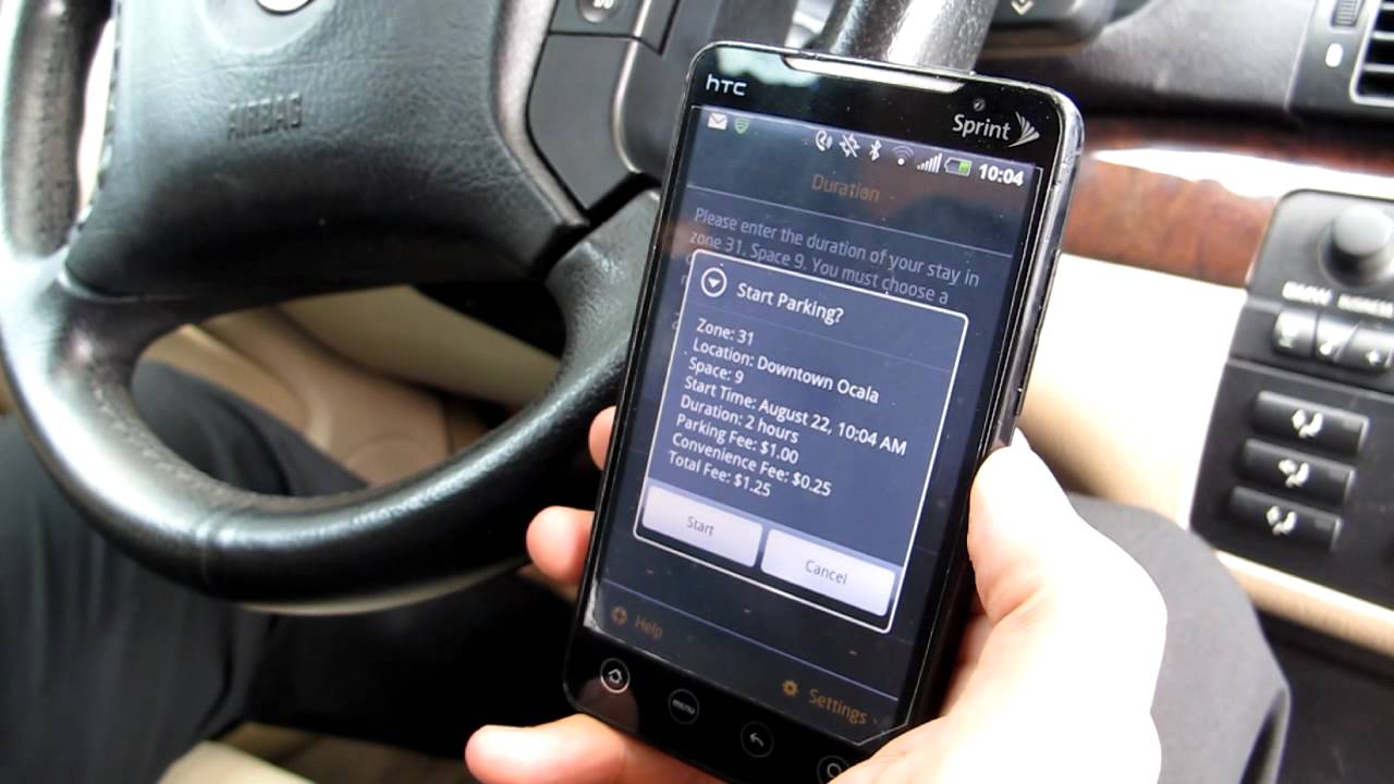 Passport Parking tutorial: using the mobile app