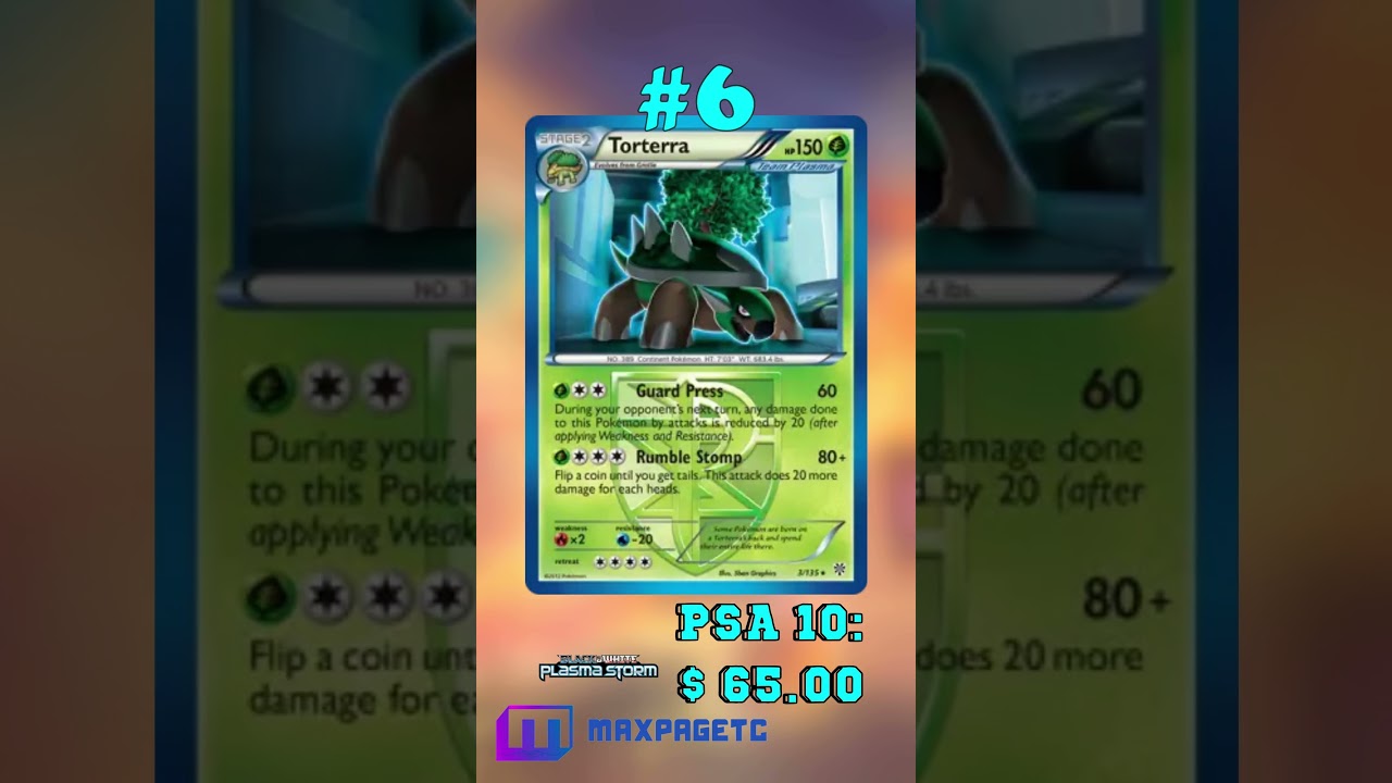 Top 10 Torterra Pokémon Cards #tcg#pokémon#torterra