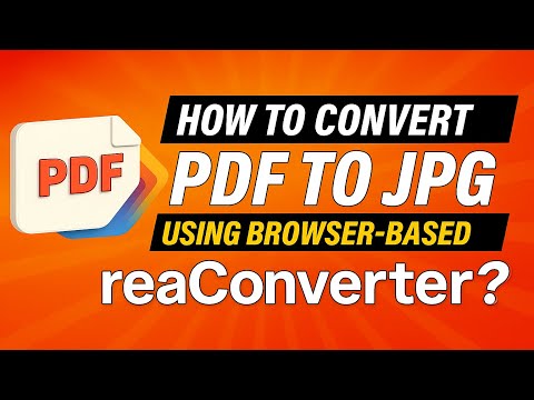 How to Convert PDF to JPG Using Browser-Based Online Converter?