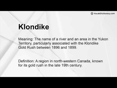 Klondike Meaning