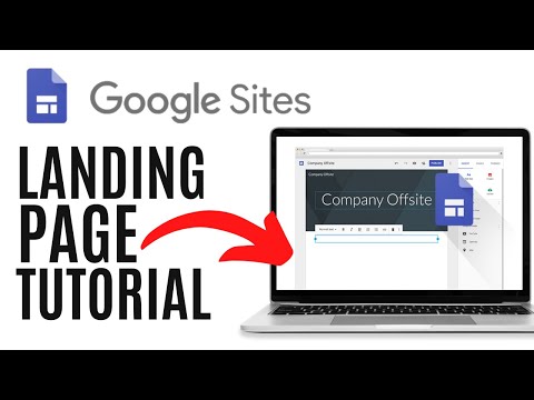 Create Free Landing Page in Google Sites | For Affilaite Marketing 2023