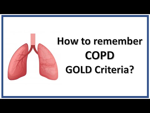 COPD GOLD criteria | How to remember |