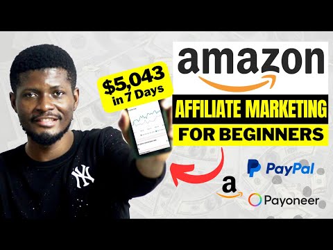 How to Start AMAZON Affiliate Marketing For BEGINNERS