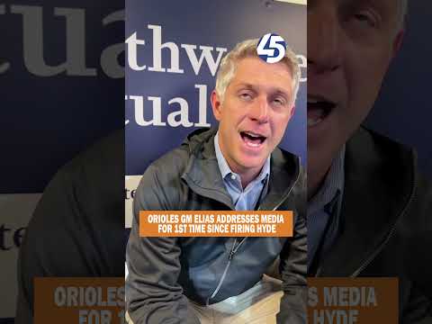 Orioles GM addresses media for the first time since Hyde was fired