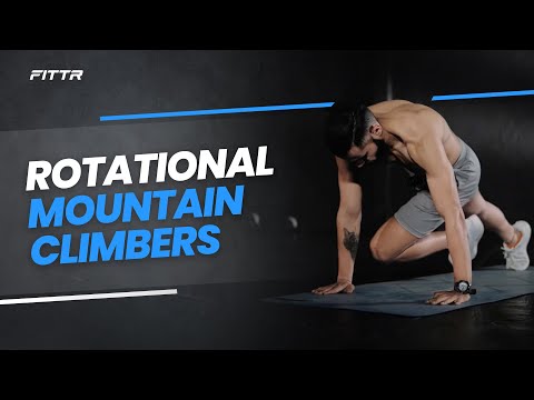 How To Do Rotational Mountain Climbers | Exercise Video