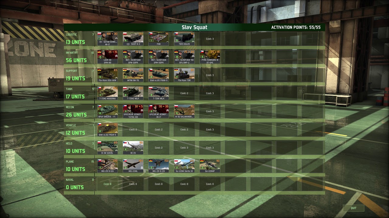 Wargame 101 Deck Building Basics