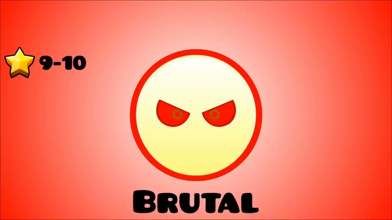 Custom Geometry Dash Difficulty Faces. (Version 6)