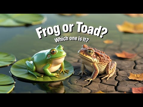 Toad or Frog: What’s the Difference? 🐸🐸 (Fun Science for Kids!)