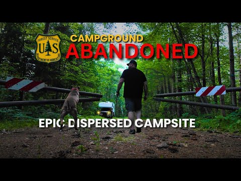 Exploring Hidden Trails & Abandoned Campsite / Solo Camping with my Dog