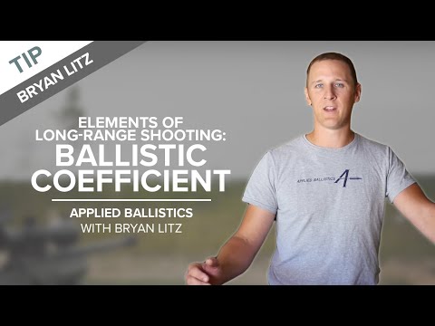 Ballistic coefficient explained – Shooting Global