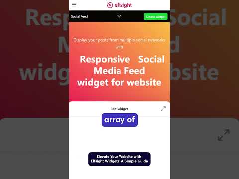 How to Easily Embed any Widget to your Website with @Elfsight