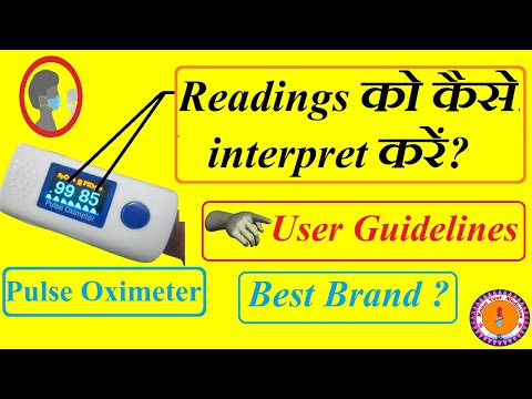 pulse oximeter reading interpretation I Covid co-relation & best brand
