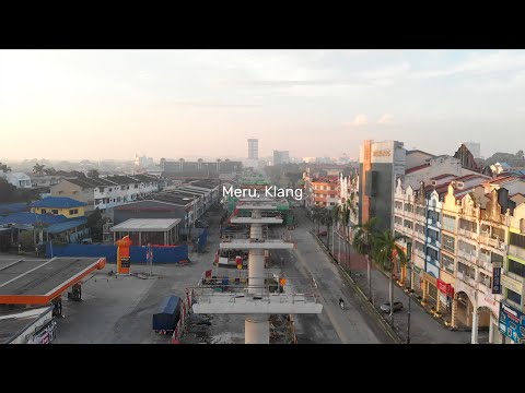 Walking & Driving Around Meru, Klang (Selangor, Malaysia)
