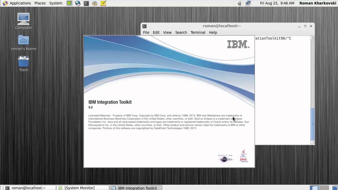 IBM Integration Bus v9 for Developers installation and simple app development