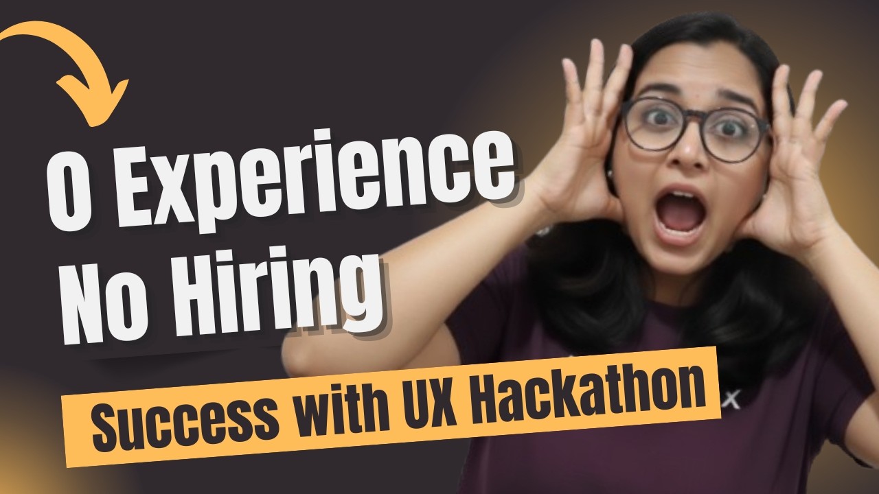 No Portfolio? No Experience? Try Design Hackathons to Get Hired Faster
