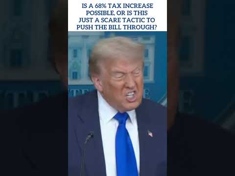 Imagine Your Taxes Going Up By 68% — That’s The Warning If The Bill Doesn’t Pass #trump #taxes #usa