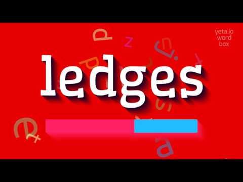 How to say "ledges"! (High Quality Voices)