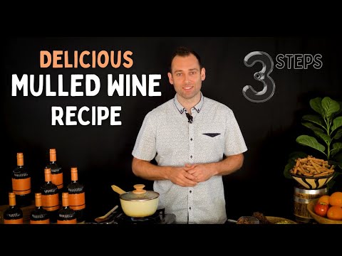HOW TO MAKE MULLED WINE IN 3 STEPS - VIDEO & RECIPE (3 steps)