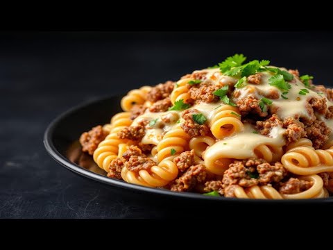❗️ Pasta Lovers Rejoice! 🤤 Creamy Ground Beef Pasta in Just 30 Minutes