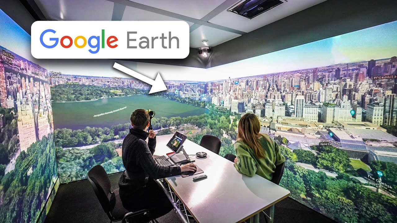 Google Earth in an Immersive Meeting Room
