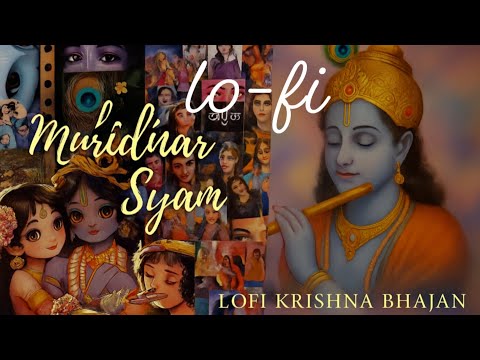Murlidhar syam | Shyaaaam 💙 | Peaceful Krishna Lofi Bhajan for Inner Calm | Bhakti & Chill🌈🪈