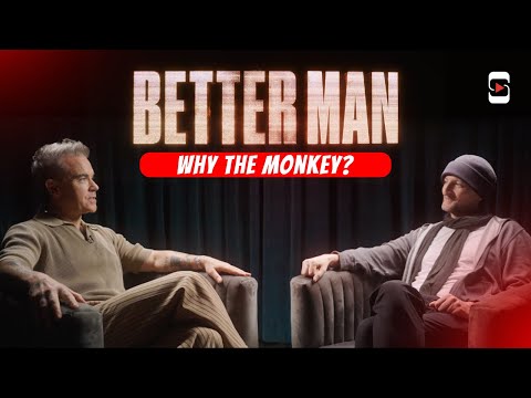 Why Is Robbie Williams a Monkey in Better Man? 🐒 | Director Explains the Surprising Symbolism! 🎤