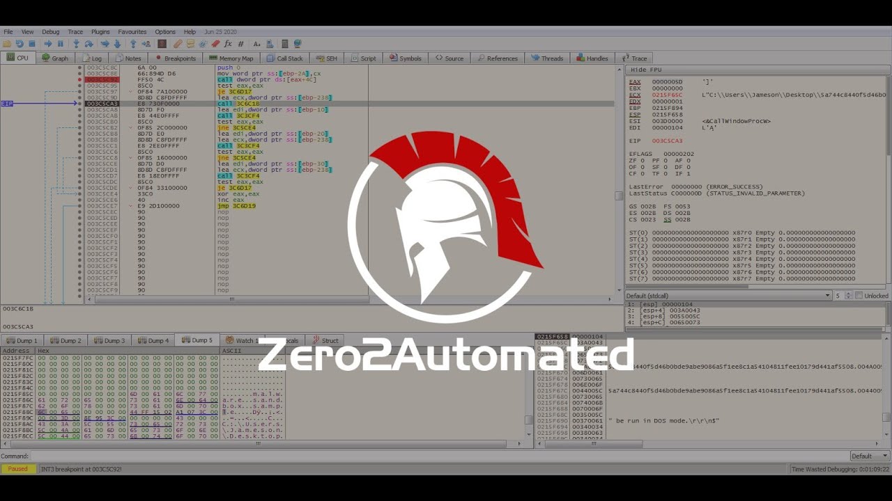 Zero2Automated: The Advanced Malware Analysis Course