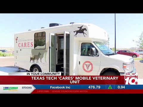 VIDEO: Texas Tech University School of Veterinary Medicine launches ’CARES’ mobile unit