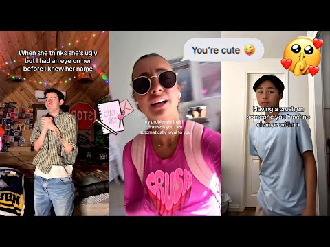13 Minutes of Relatable Crush NEW TikTok's Compilation ❤️