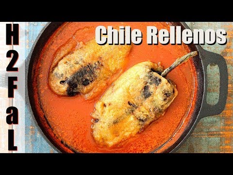 Mexican Cuisine | AUTHENTIC CHILE RELLENOS | How To Feed a Loon