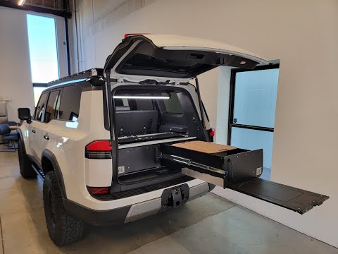 Creating the perfect Lexus GX550 drawer and sleeping platform system