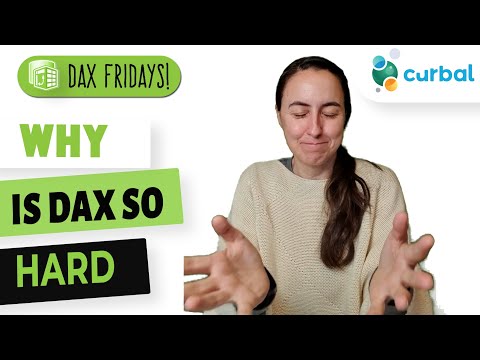 DAX Fridays #193: Why is DAX so difficult to learn?