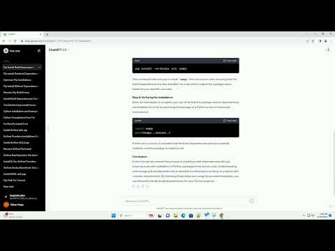 pip installing build dependencies stuck