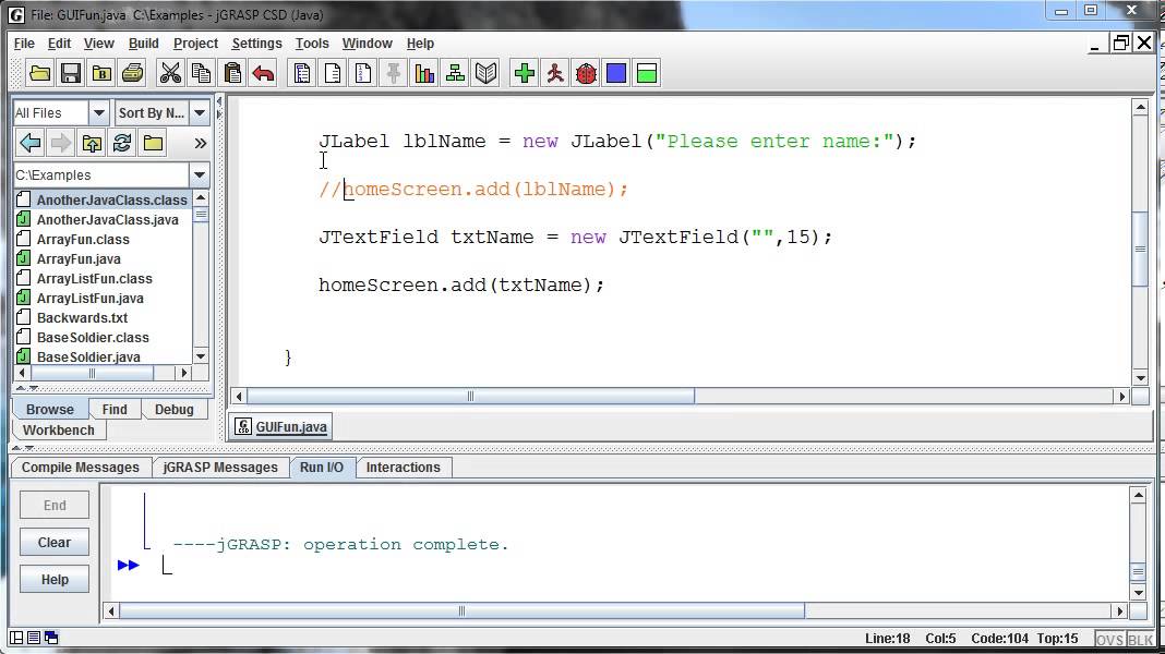 GUI - Part 02 (Labels, Text Fields)