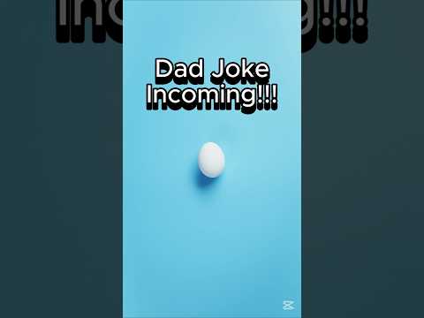 Why Eggs Avoid Comedy | Daily Dad Joke #13 #funny #dadhumor #comedy #dadhumorjokes #punintended