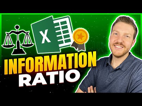 Mastering the Information Ratio & Tracking Error in Excel
