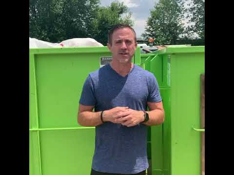 What canβt I put in my Dumpster Rental?