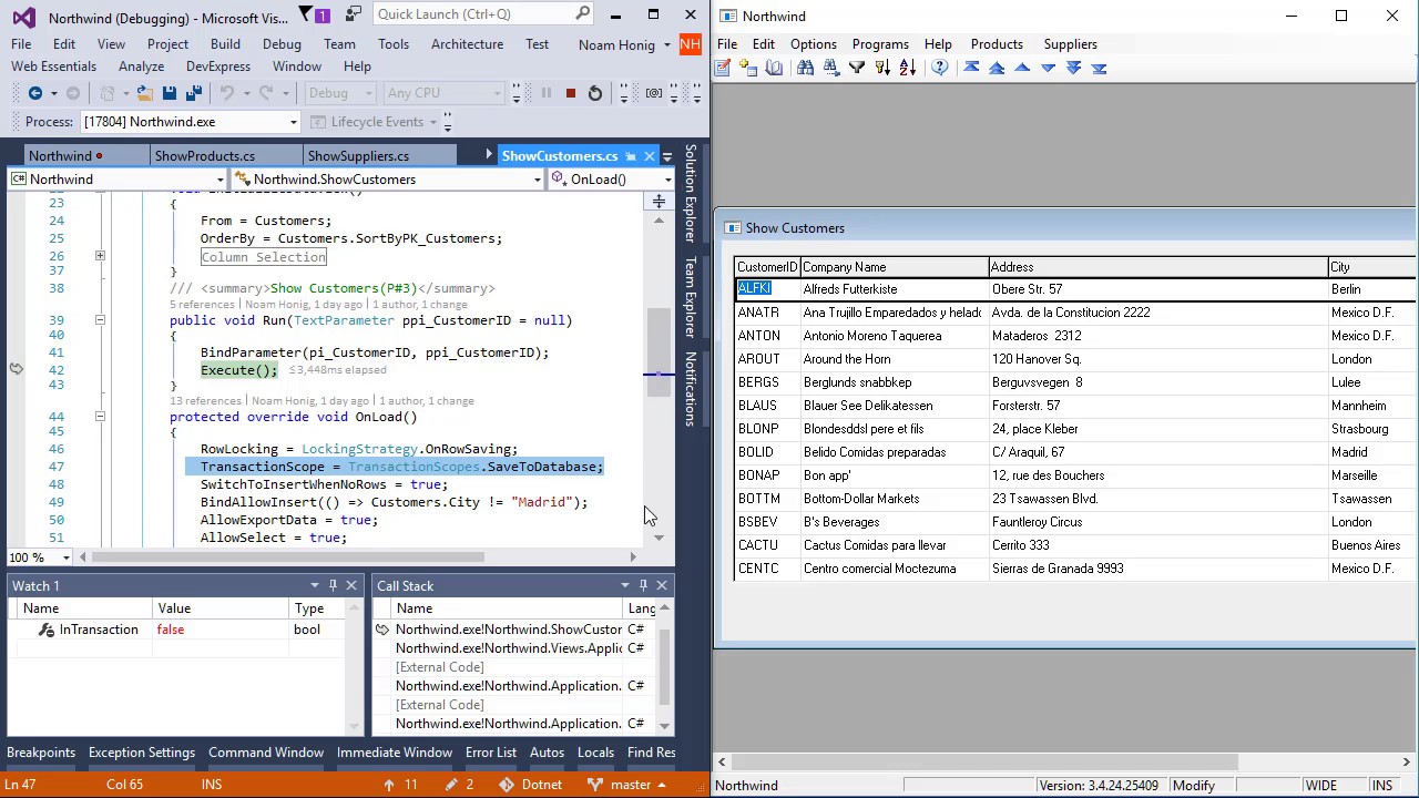 Transactions and the Controller Stack