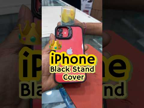 iPhone 12 Stand premium case panel protection glass camera protection lens lens #viral