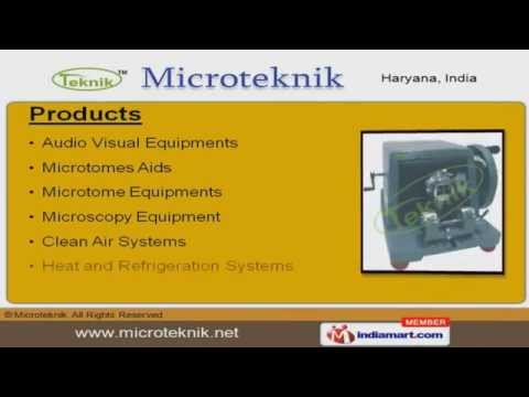 Audio Visual Equipments - Microtome Equipments and Microtomes Aids Manufacturer and Exporter ...