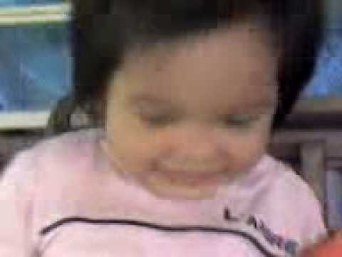 Cling cling singing ABCD with joke- 2 years old